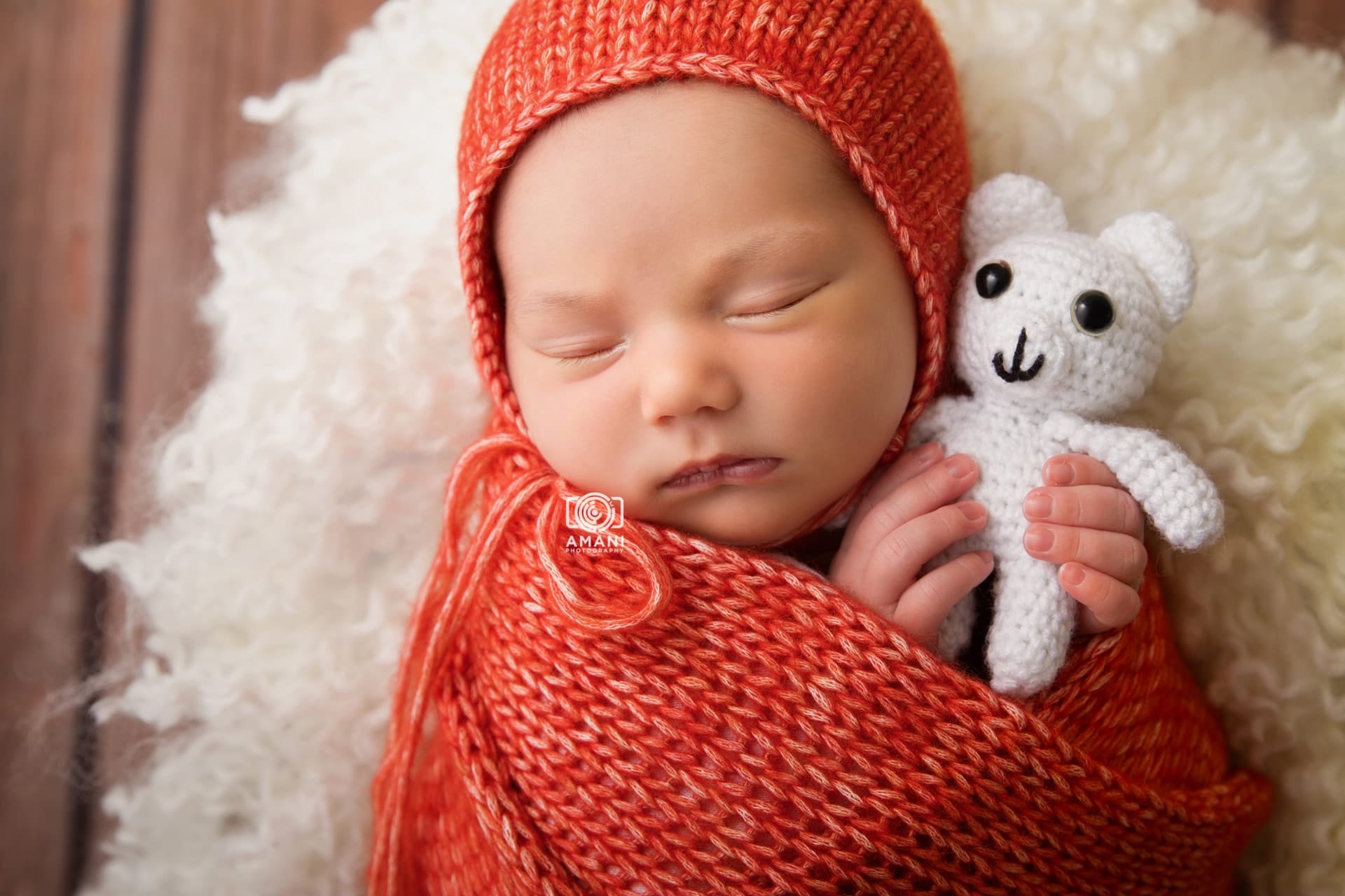 Baby Rose Newborn Session - Amani Photography